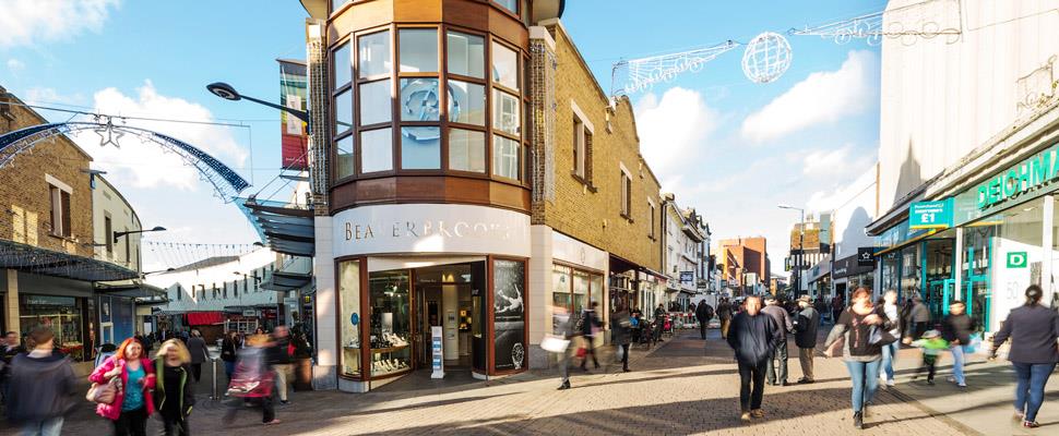 Places to shop in South East England