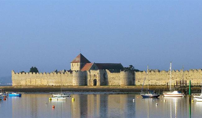Portchester Castle - Castle / Fort in Portchester, Fareham - Visit ...